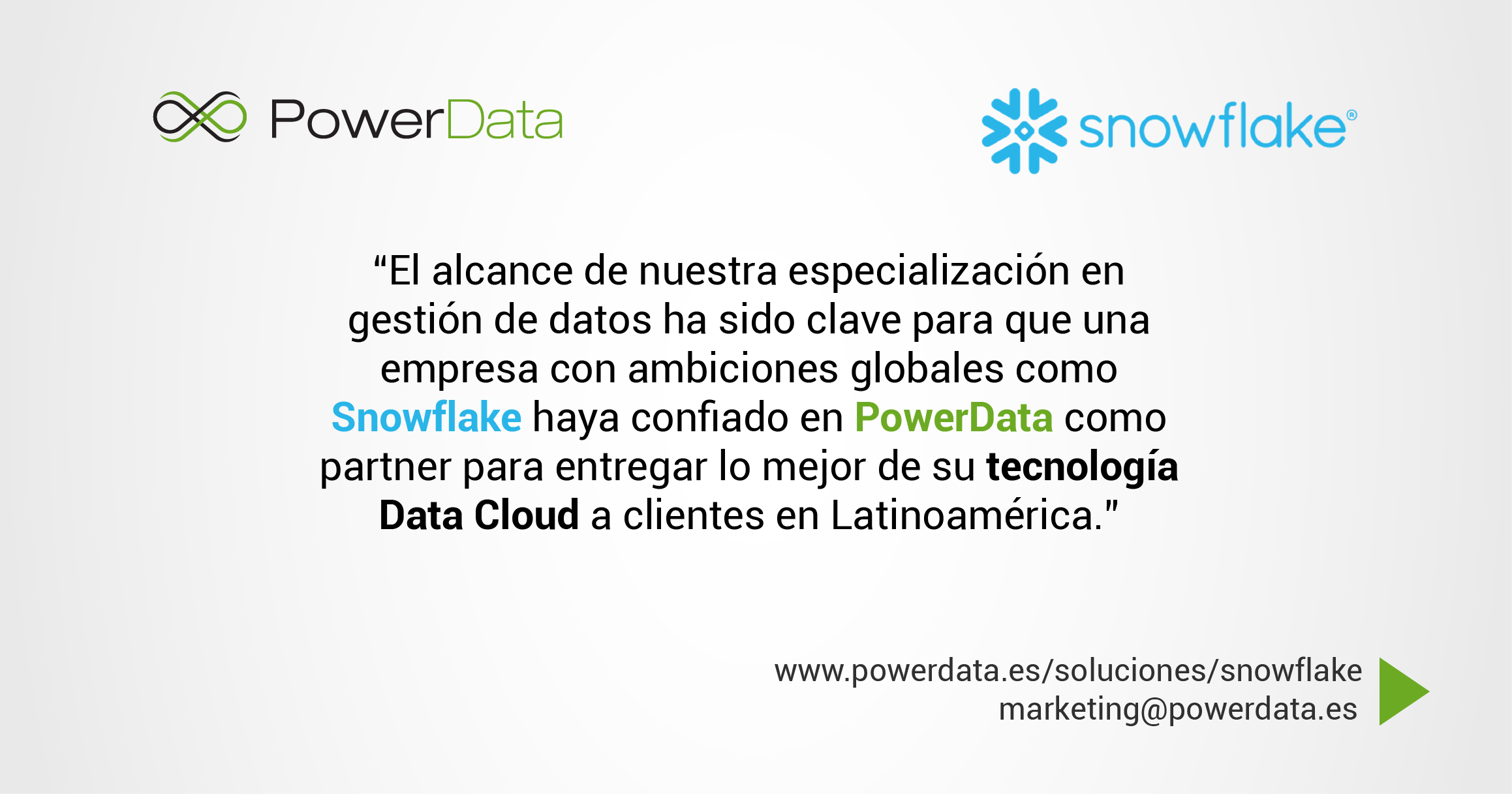 PowerData se convierte en socio de Snowflake en Latinoamérica